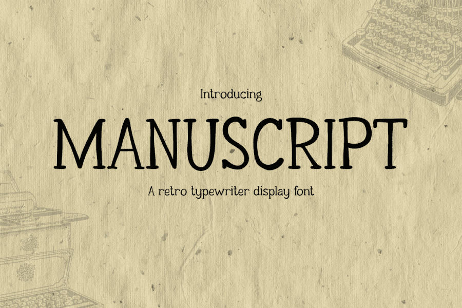 MANUSCRIPT Font · 1001 Fonts