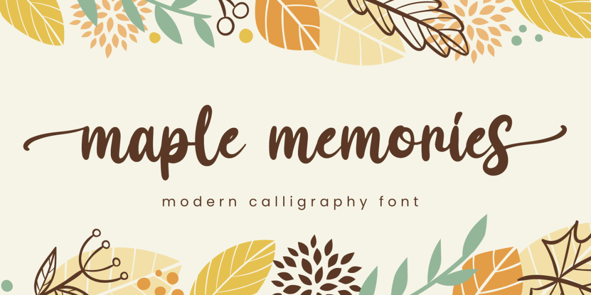8 Free Maple Fonts · 1001 Fonts