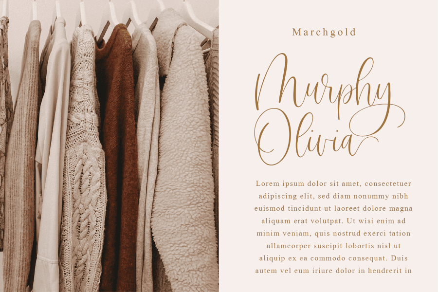 Marchgold Font · 1001 Fonts