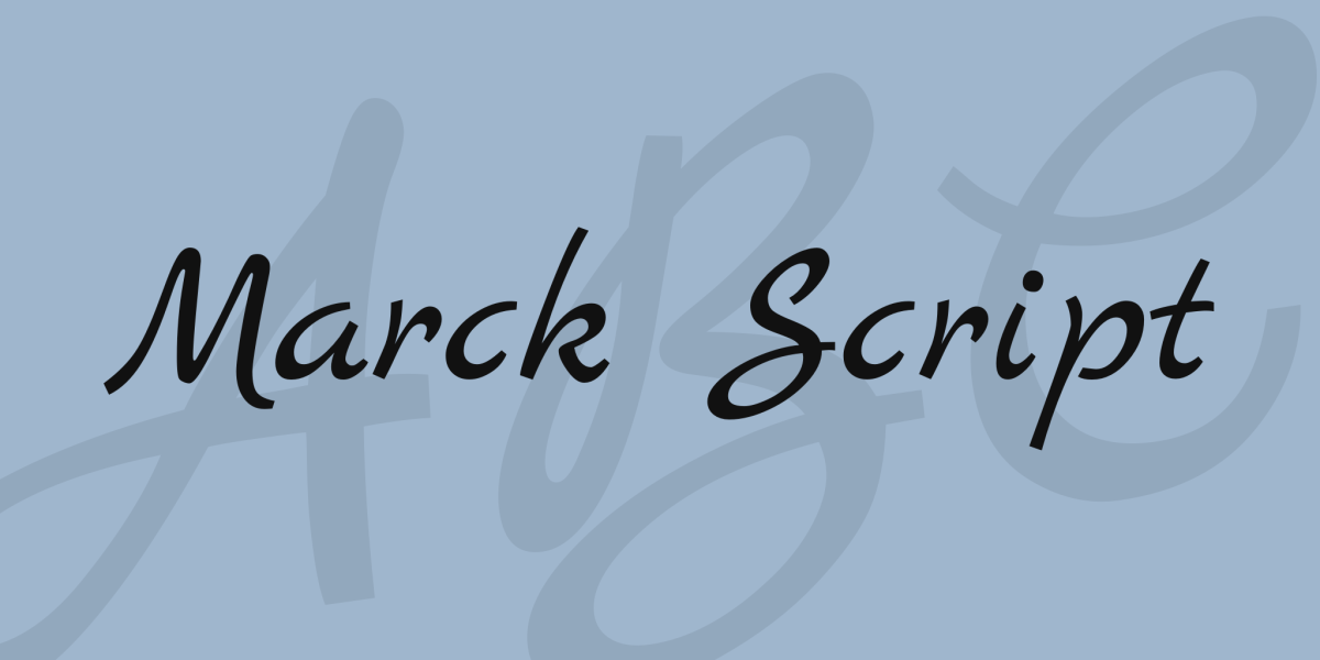 Marck Script Font · 1001 Fonts