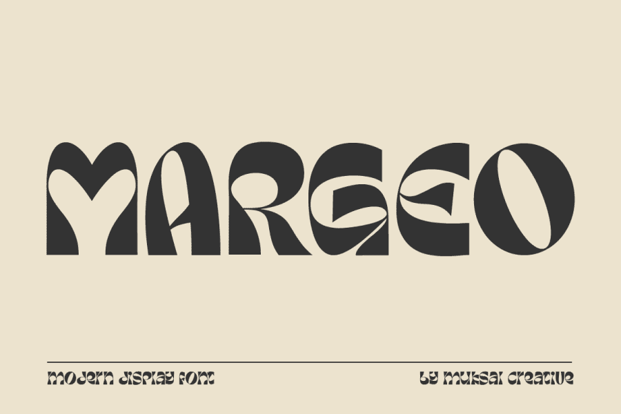Margeo Font · 1001 Fonts