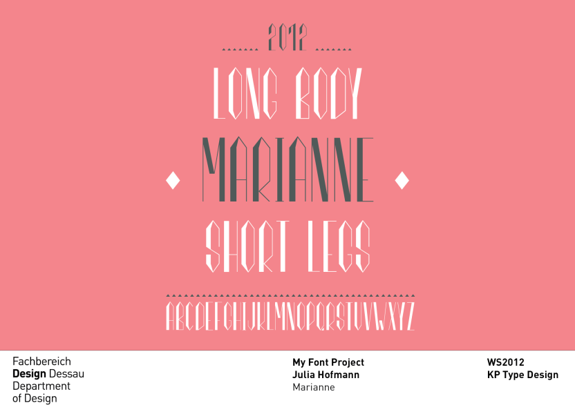 Marianne Font · 1001 Fonts