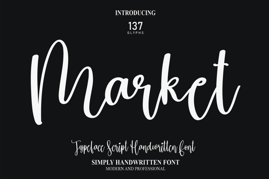 Market Font · 1001 Fonts