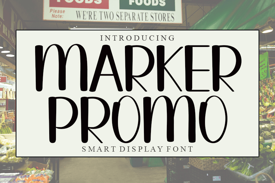 MARKET PROMO Font · 1001 Fonts