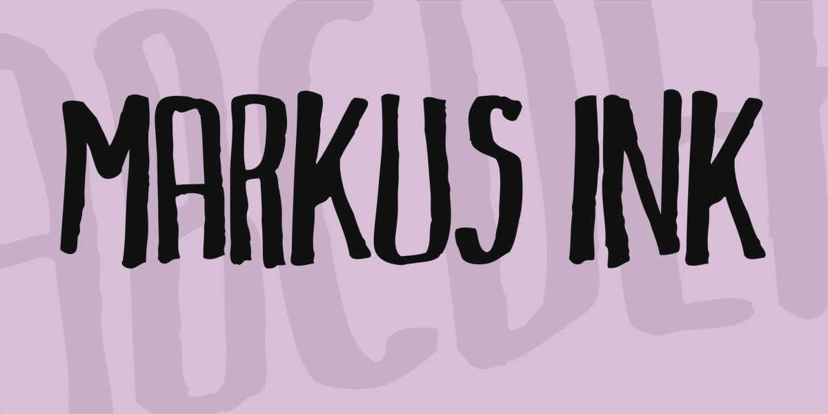 Markus Ink Font · 1001 Fonts