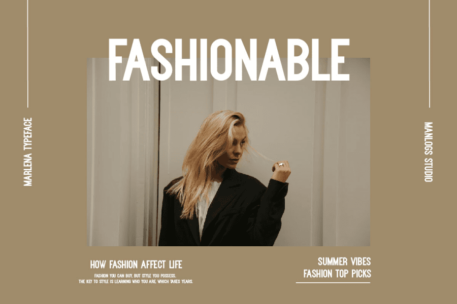 Marlena Font · 1001 Fonts