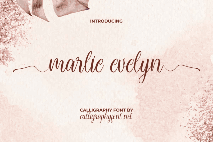 Marlie Evelyn Demo Font · 1001 Fonts