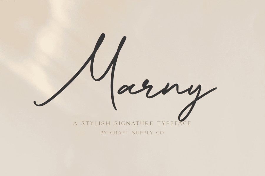 Marny demo Font · 1001 Fonts