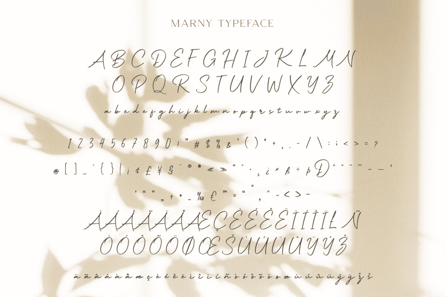 Marny demo Font · 1001 Fonts