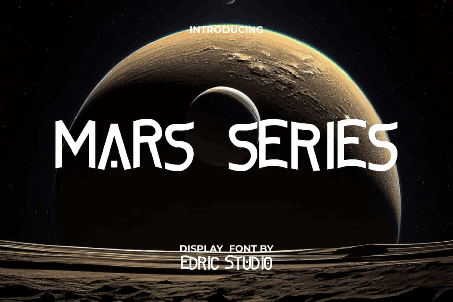 Mars Series Demo Font · 1001 Fonts