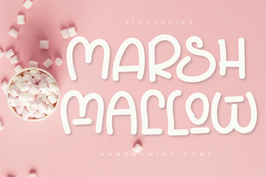 Marshmallow Font · 1001 Fonts