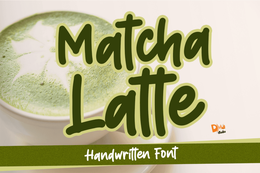Matcha Latte Font · 1001 Fonts