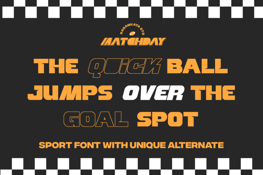 Matchday DEMO Font · 1001 Fonts