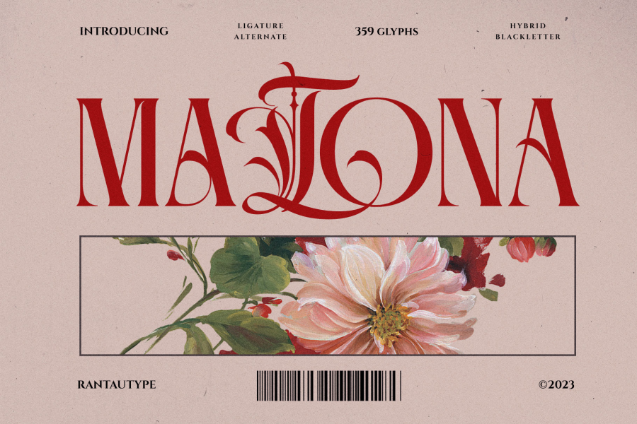Matona Font · 1001 Fonts