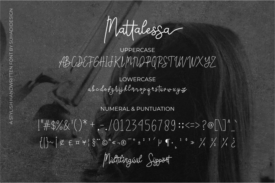 Mattalessa Font · 1001 Fonts