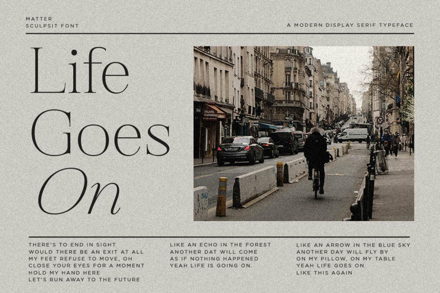 Matter Demo Font Family · 1001 Fonts