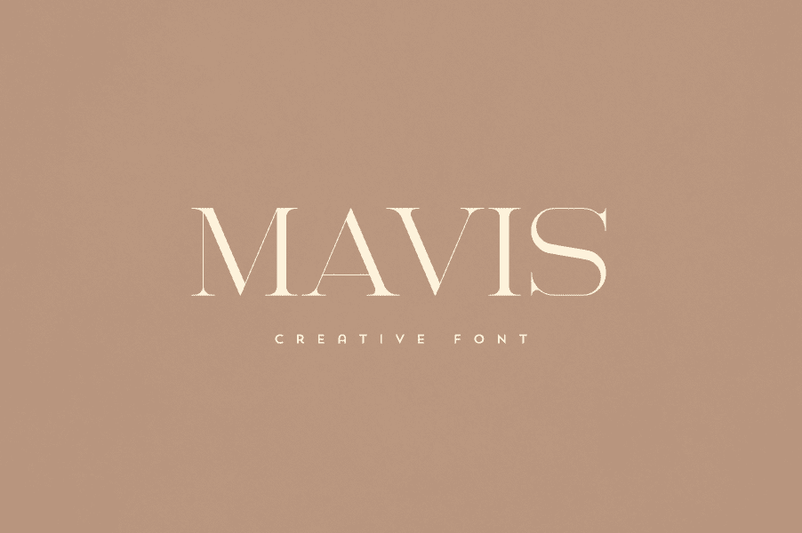 Mavis Font · 1001 Fonts