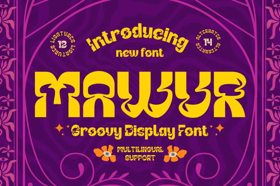 MAWUR Font · 1001 Fonts