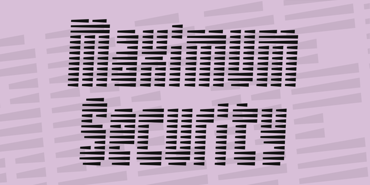 Maximum Security Font · 1001 Fonts