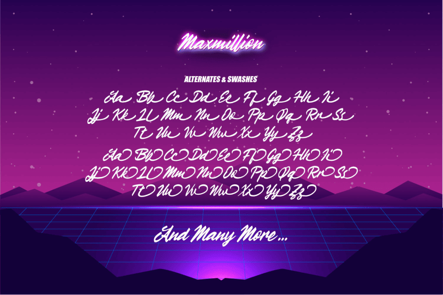 Maxmillion Font · 1001 Fonts