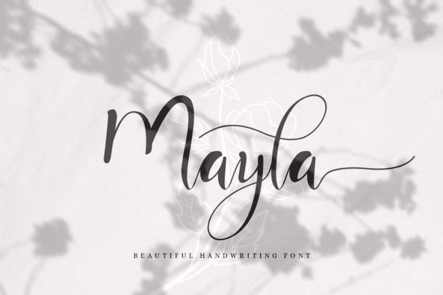 Mayla Font · 1001 Fonts