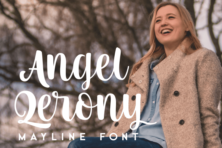 Mayline Font · 1001 Fonts