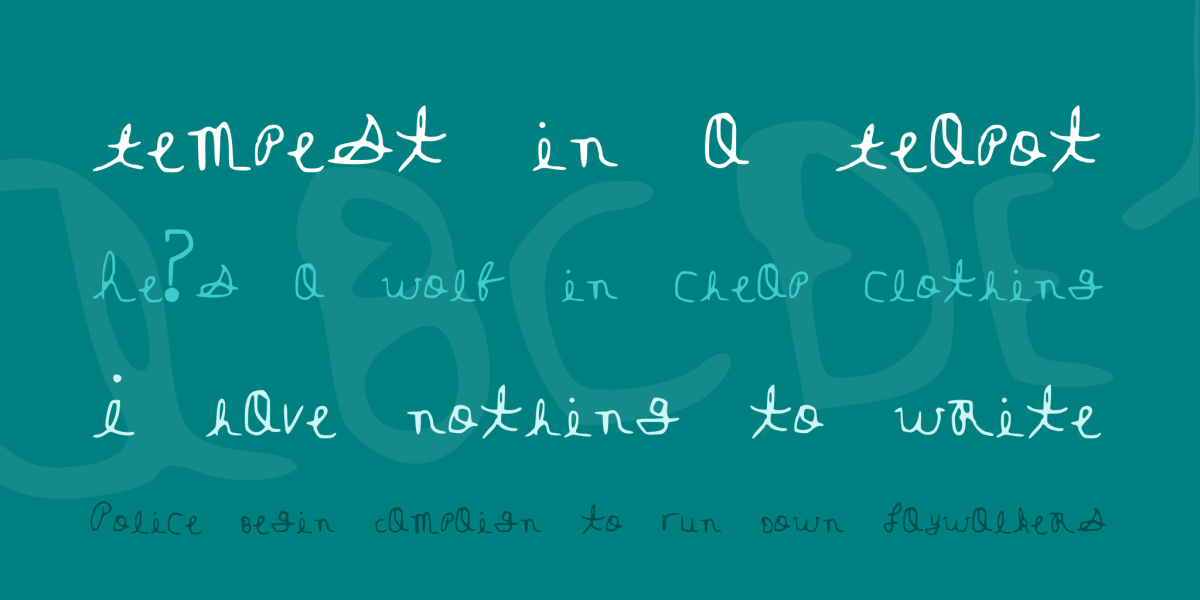 Me_Too Font · 1001 Fonts