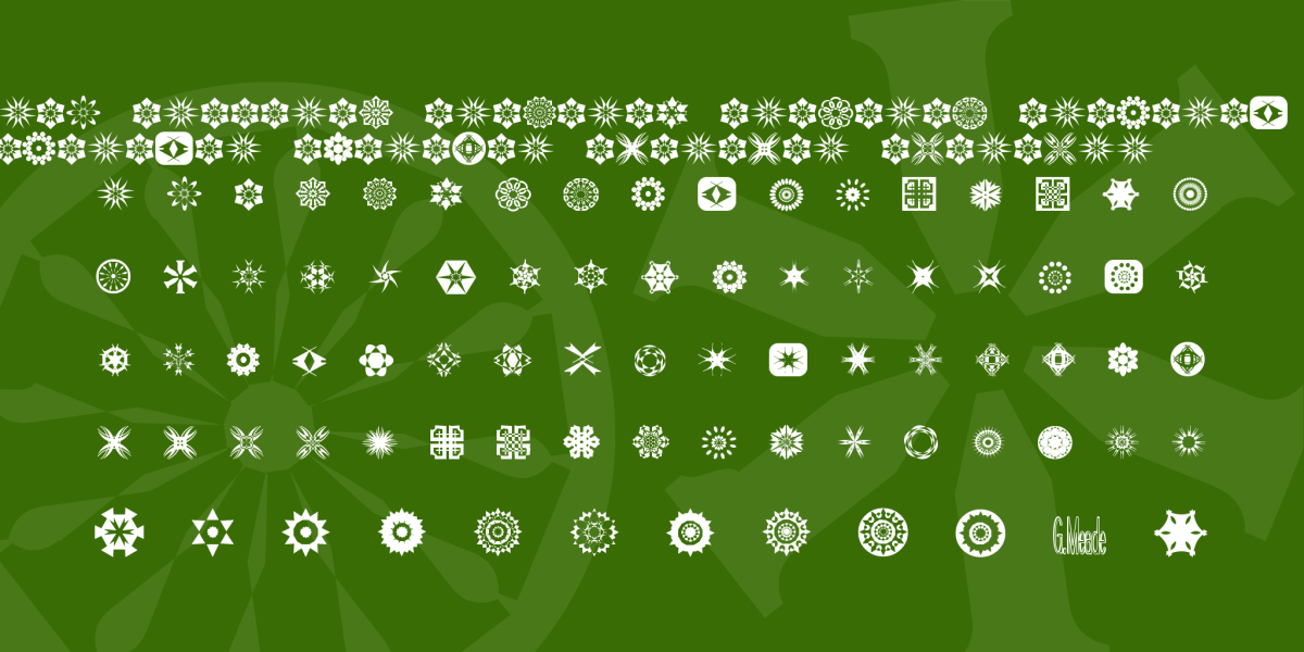 Meadings Font · 1001 Fonts