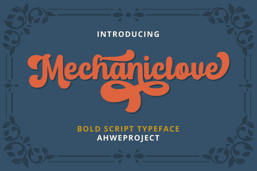 Mechaniclove Font · 1001 Fonts