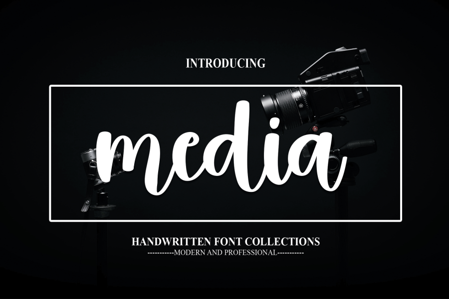 Media Font · 1001 Fonts