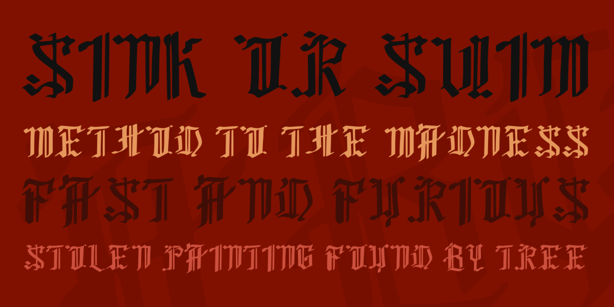 Medieval Orthodox Goth Font · 1001 Fonts