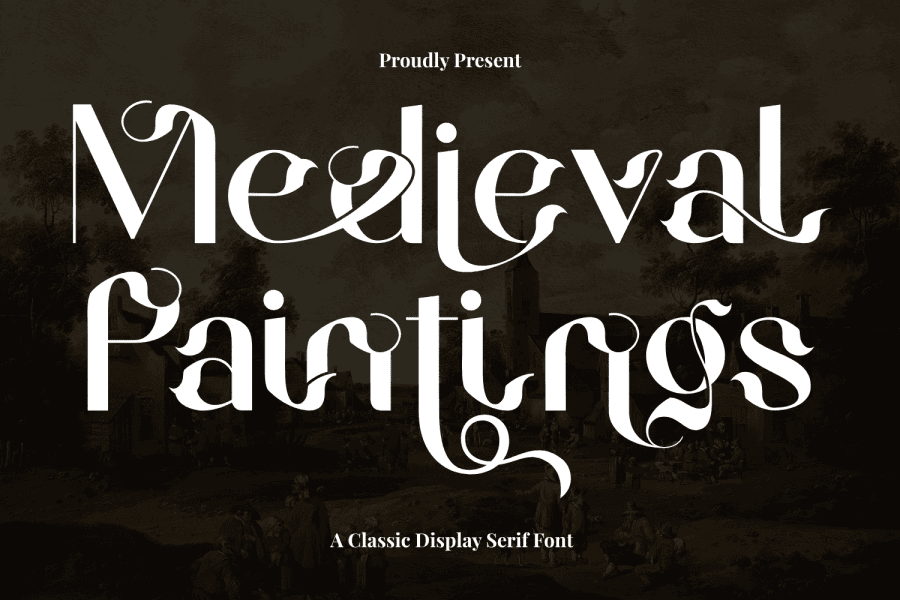 Medieval Paintings Demo Font · 1001 Fonts