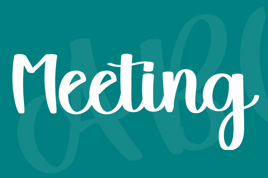 Meeting Font · 1001 Fonts