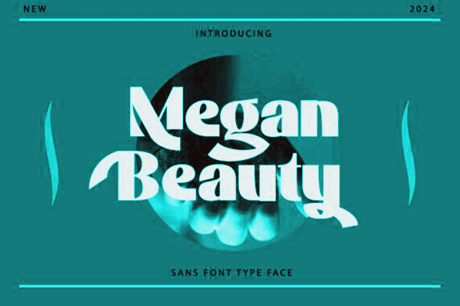 Megan Beauty Display Font · 1001 Fonts