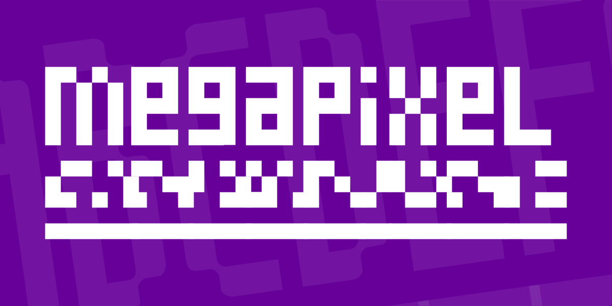 megapixel Font · 1001 Fonts