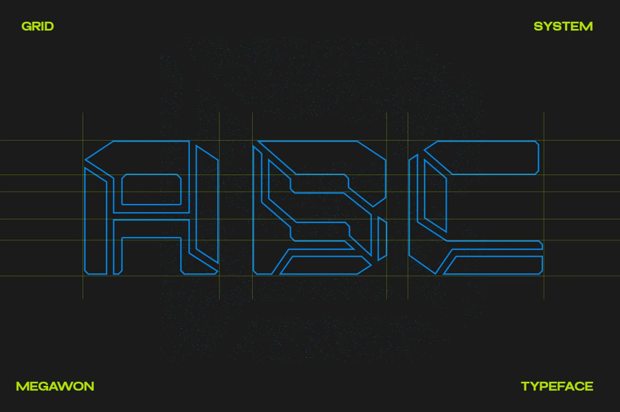 Megawon Font · 1001 Fonts