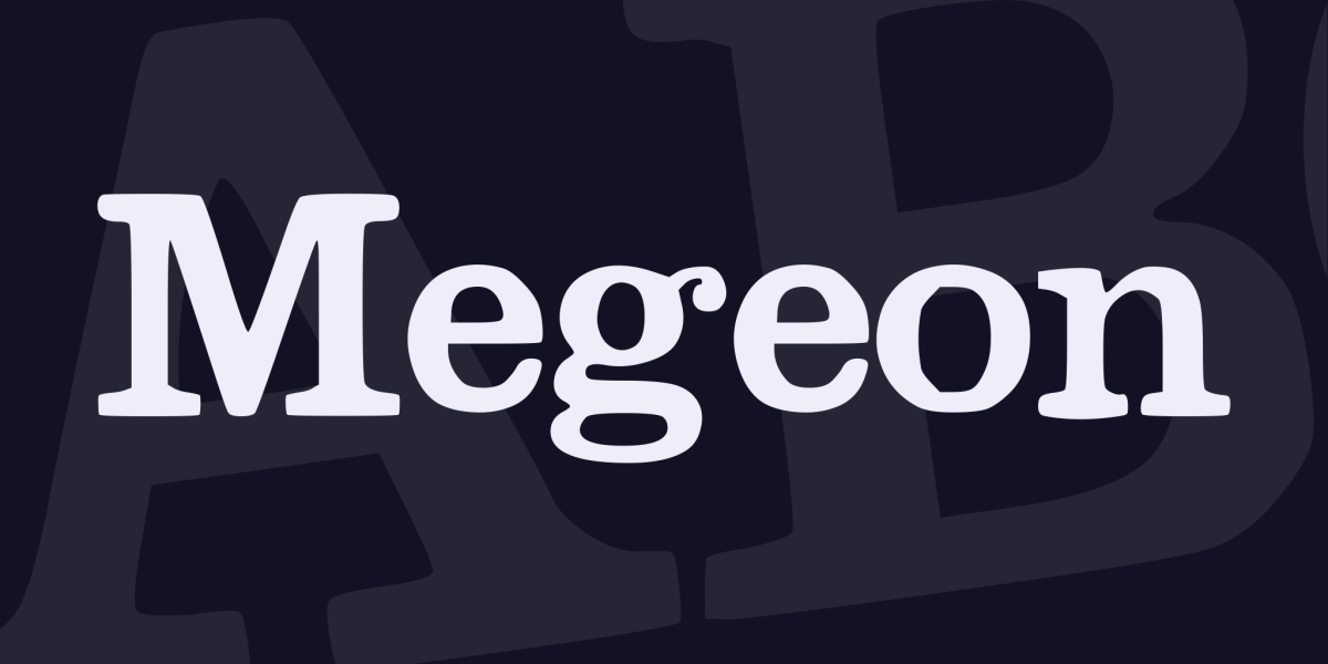 Megeon Font · 1001 Fonts