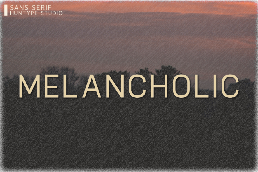 Melancholic Font · 1001 Fonts