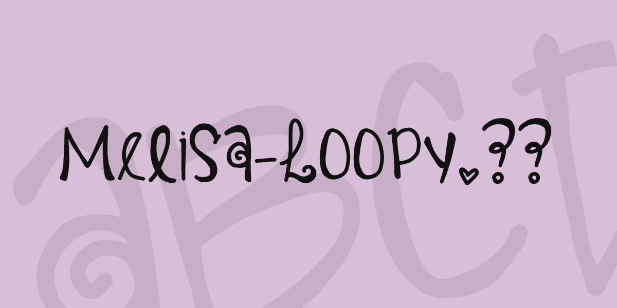 Melisa-Loopy.?? Font · 1001 Fonts