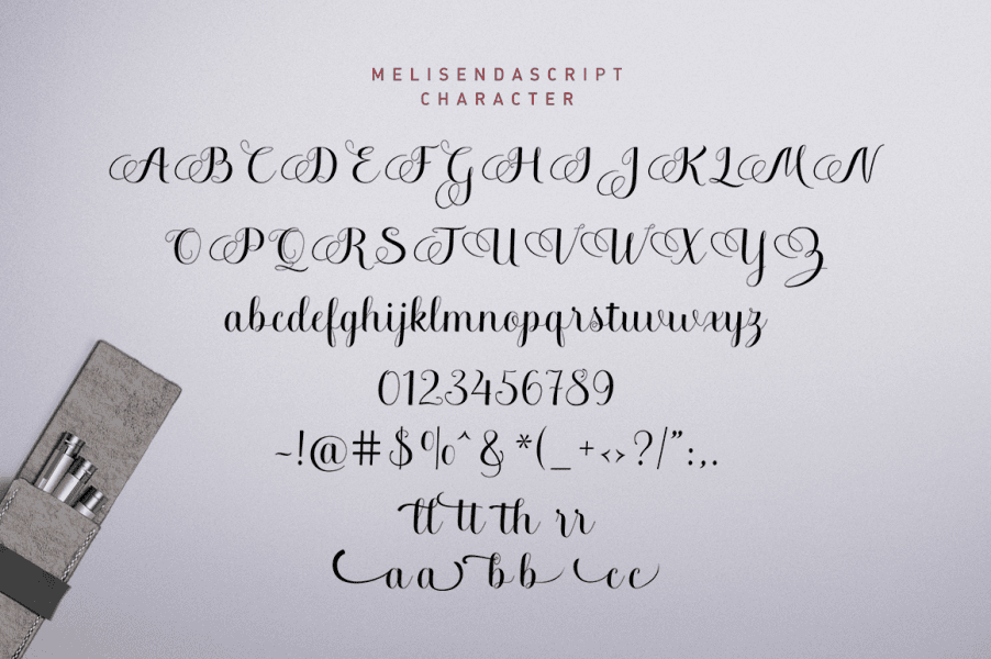 Melisenda Script Font · 1001 Fonts
