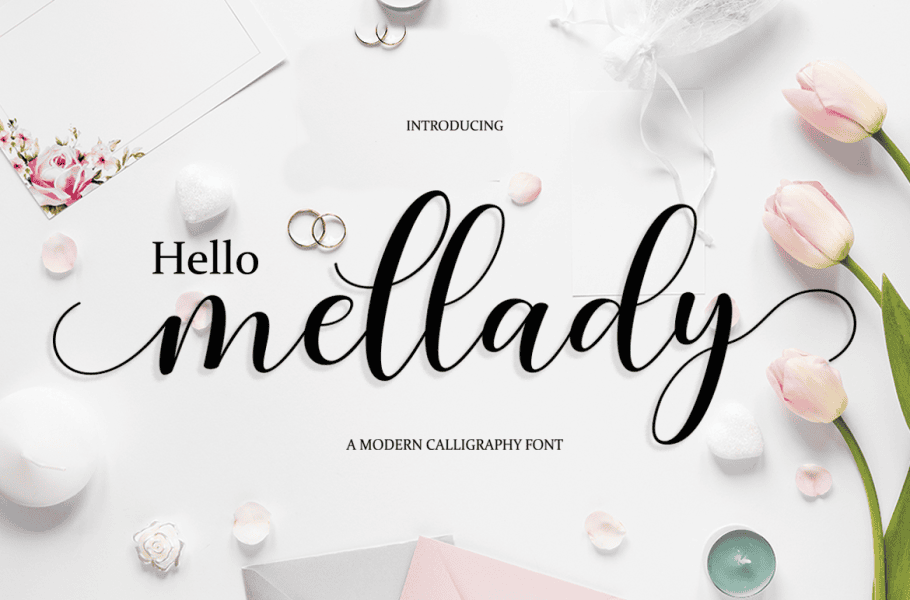 Mellady Script Font · 1001 Fonts