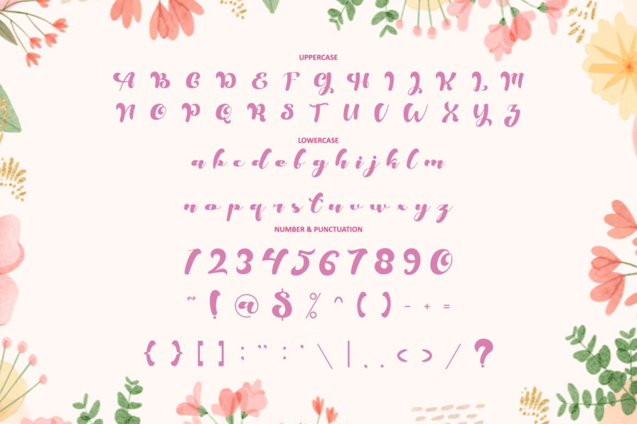 Mellania Script Font · 1001 Fonts