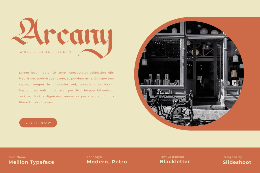 Mellion Font · 1001 Fonts