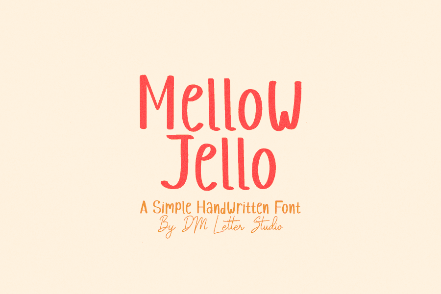 Mellow Jello Font · 1001 Fonts