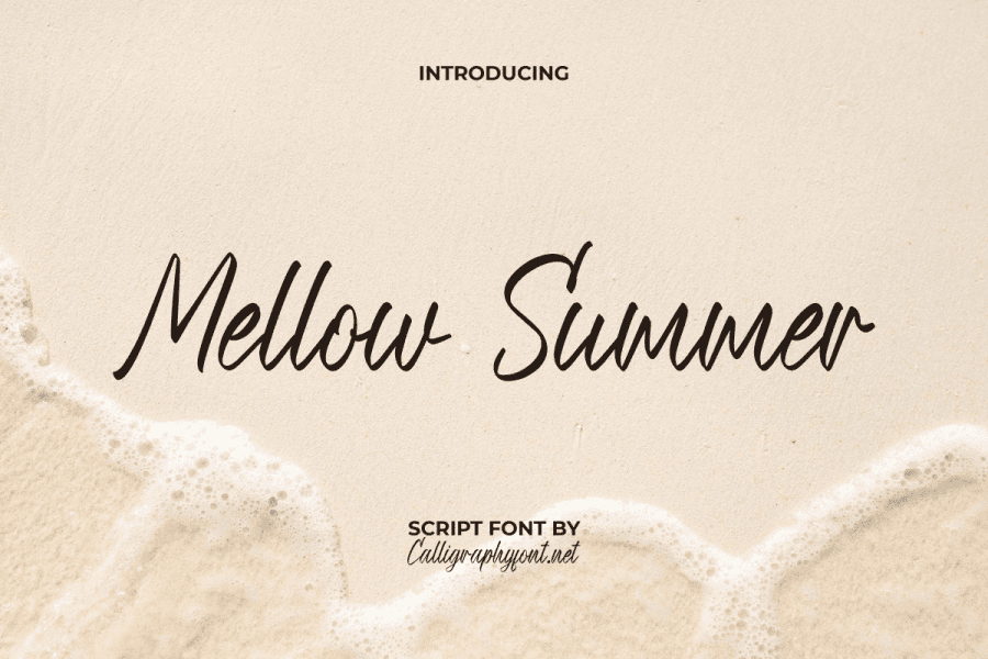 Mellow Summer Demo Font · 1001 Fonts