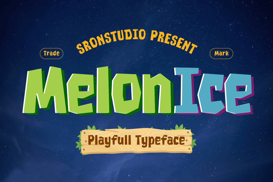 Melon Ice Font · 1001 Fonts