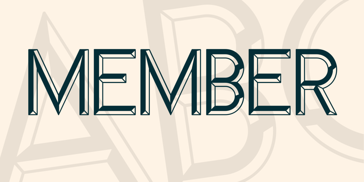 Member Font · 1001 Fonts