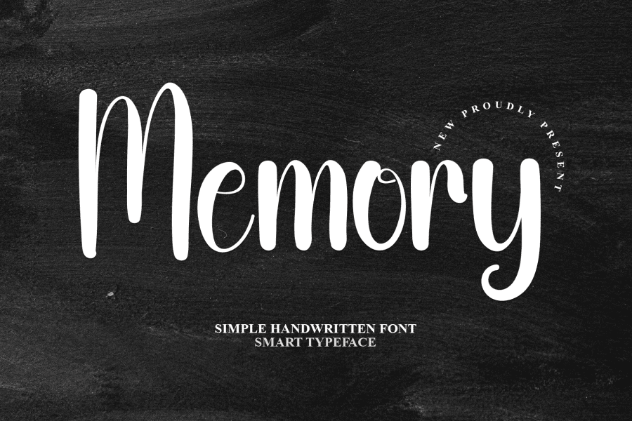 Memory Font · 1001 Fonts