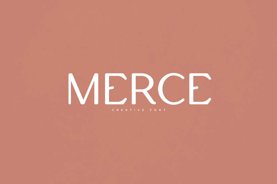 Merce Font · 1001 Fonts