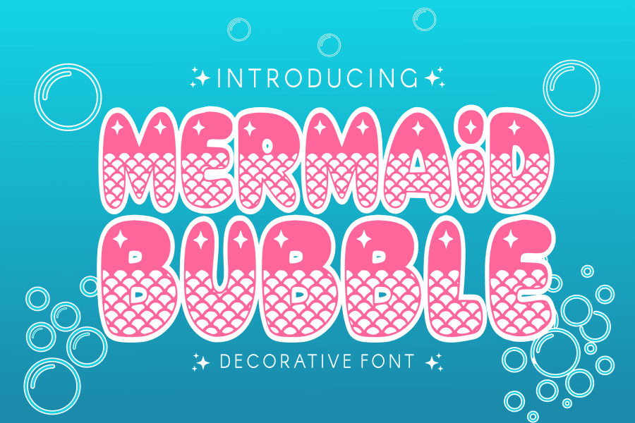 1 Free Beach, Kids, Mermaid Font · 1001 Fonts